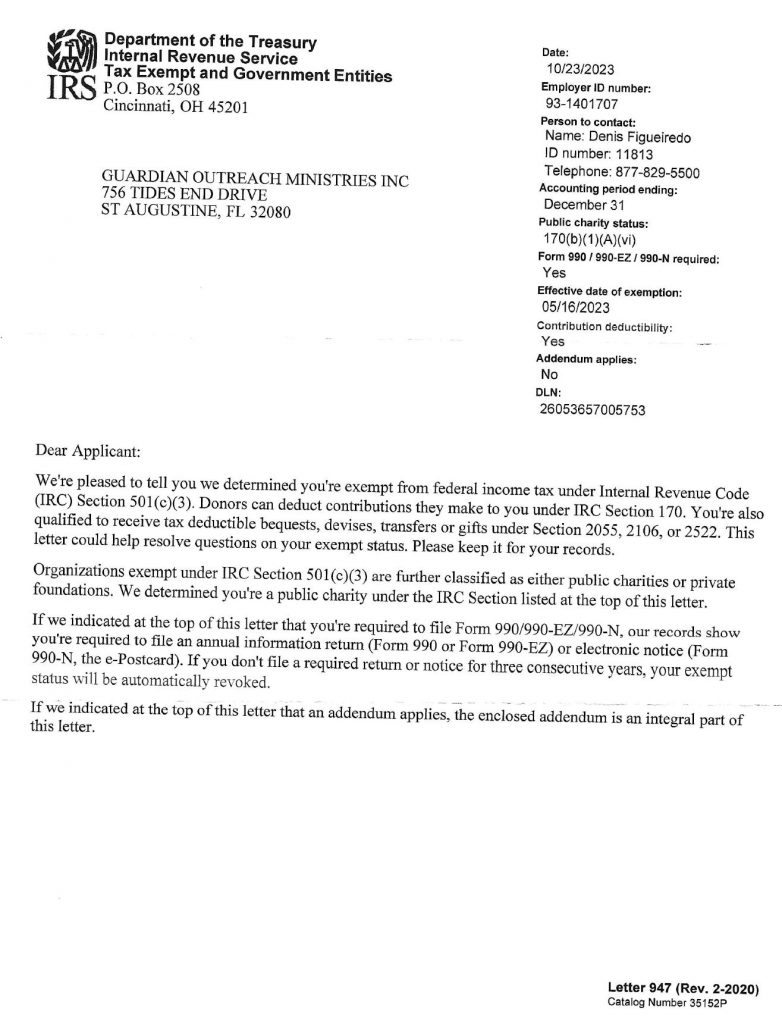 Administration - Guardian Community